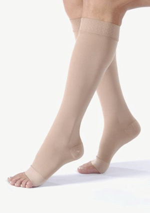 JOBST® Relief® Stockings Full Calf Open Toe– cloverscompression